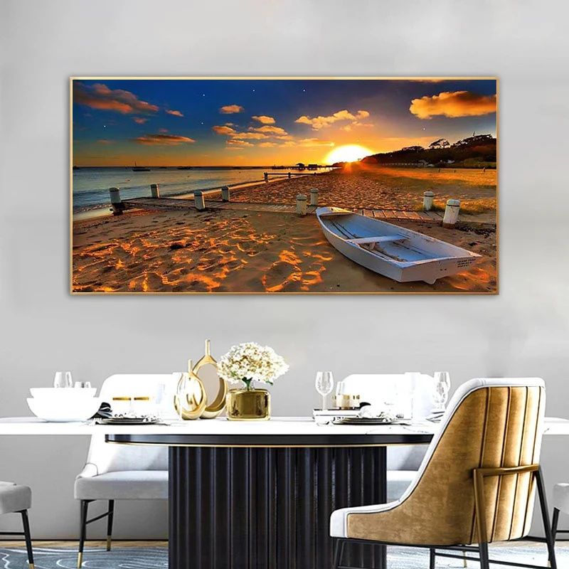 Tableau mer : Une sélection de toiles bord de mer et plage – Art-Cadre.fr