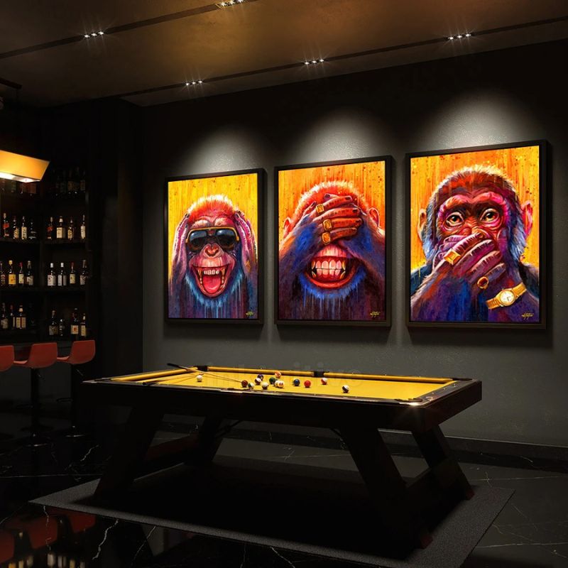 Tableau Singe Moderne - Art-cadre.Fr – Art-Cadre.fr