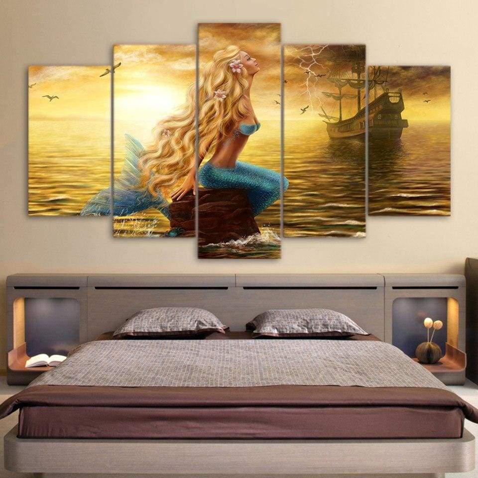 Tableau mer : Une sélection de toiles bord de mer et plage – Art-Cadre.fr