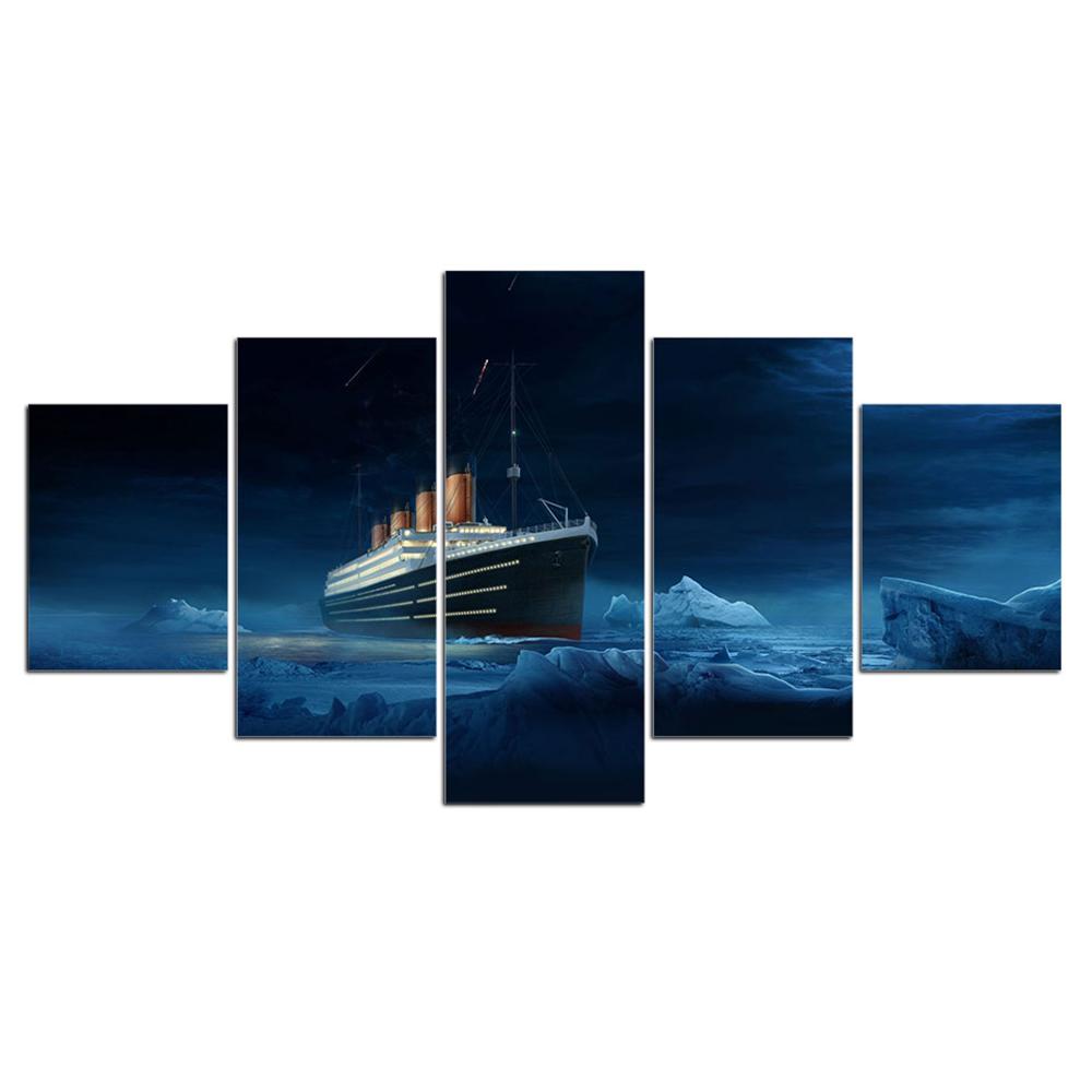 Tableau TITANIC - Tableau du paquebot, déco murale | Art-Cadre.fr
